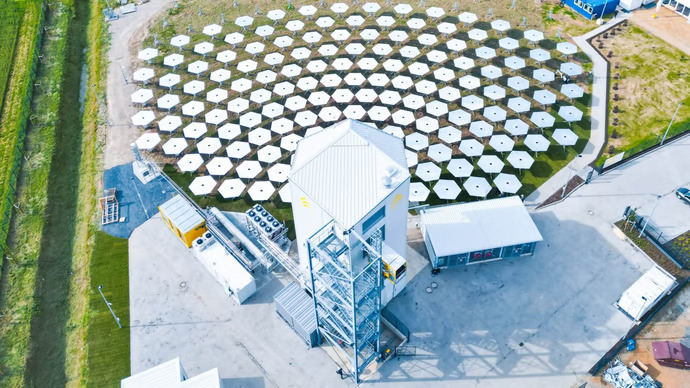 World’s first synthetics industrial solar plant launched